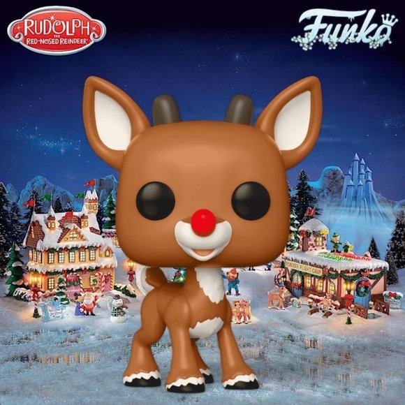 Funko | Toys | Funko Pop Rudolph The Red Nosed Reindeer Rudolph Figure ...